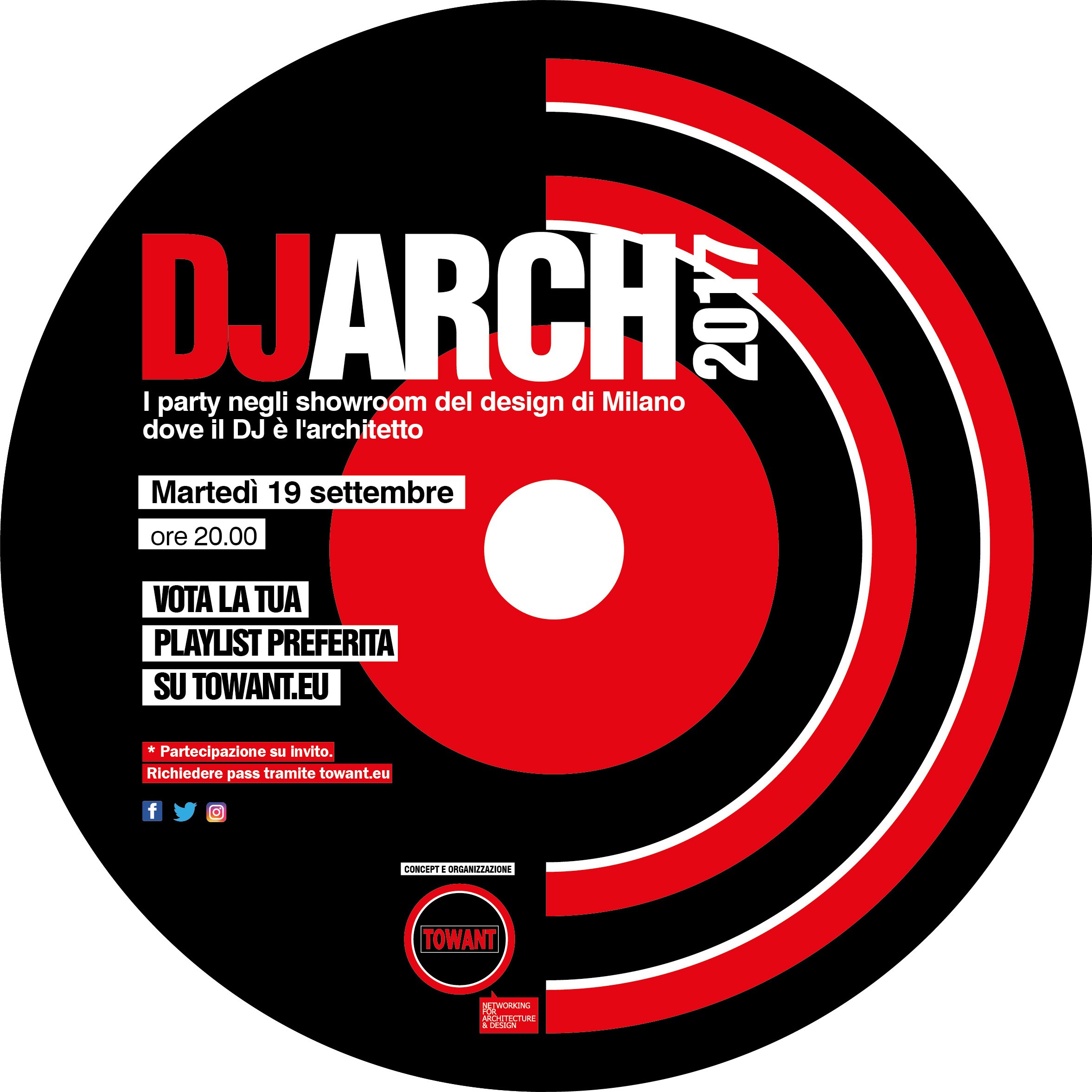 Mostra DJ Arch Night 2017 - Milano - Cose di Casa