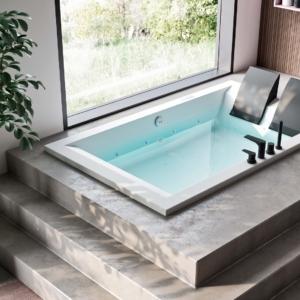 Vasche da bagno da incasso: piccole e grandi per ogni metratura - Cose ...
