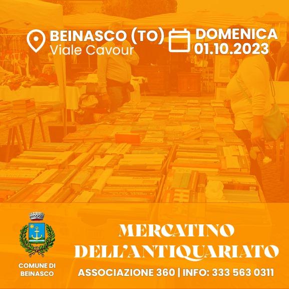 Mercatino antiquariato e usato di Beinasco, viale Cavour - Cose di Casa